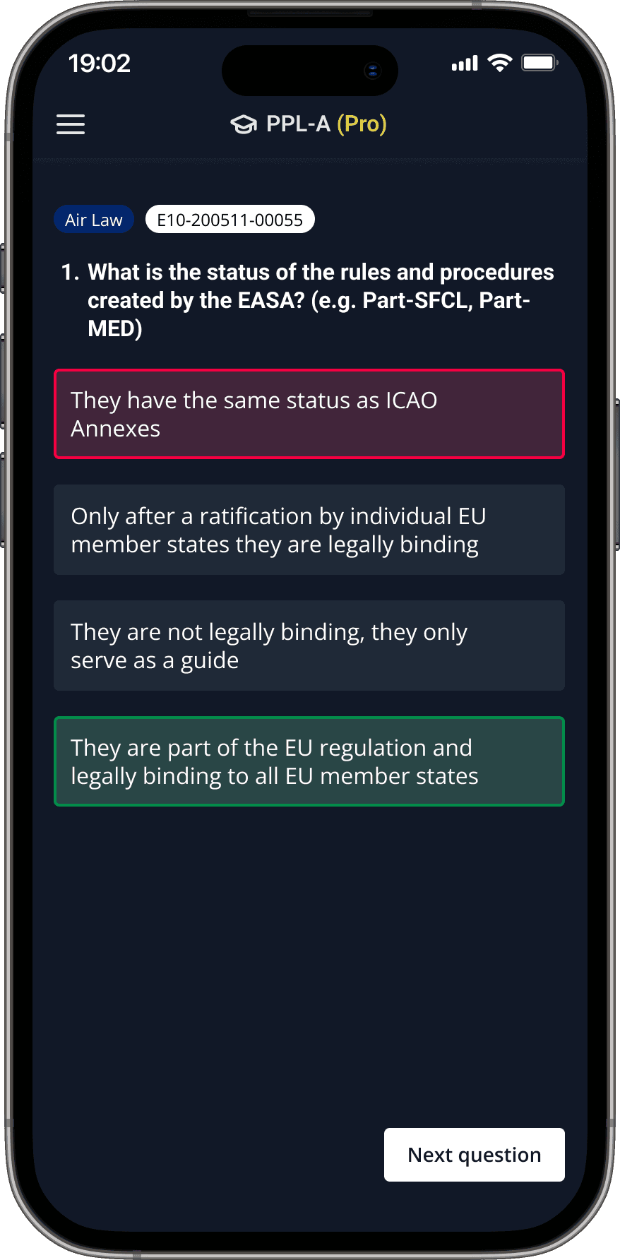 PilotExam.pro - The best learning app for PPL, SPL, LAPL, and BPL pilots